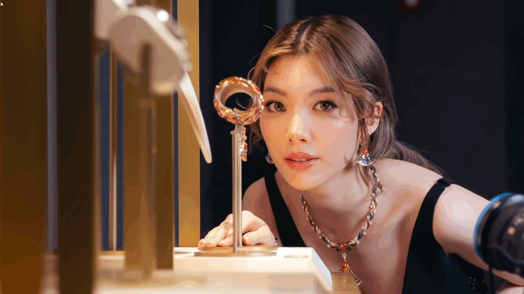 Orm Kornnaphat Is a BVLGARI Vision in Singapore, Dressed in High ...